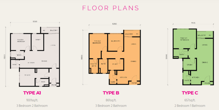 The-Amber-Residence-Floor-Plans-Tower-A | New Property Projects in KL ...