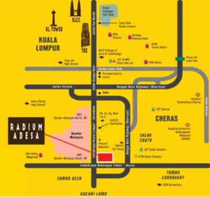 Radium-Adesa-Location-Map-Sungai-Besi | New Development | KL | Selangor