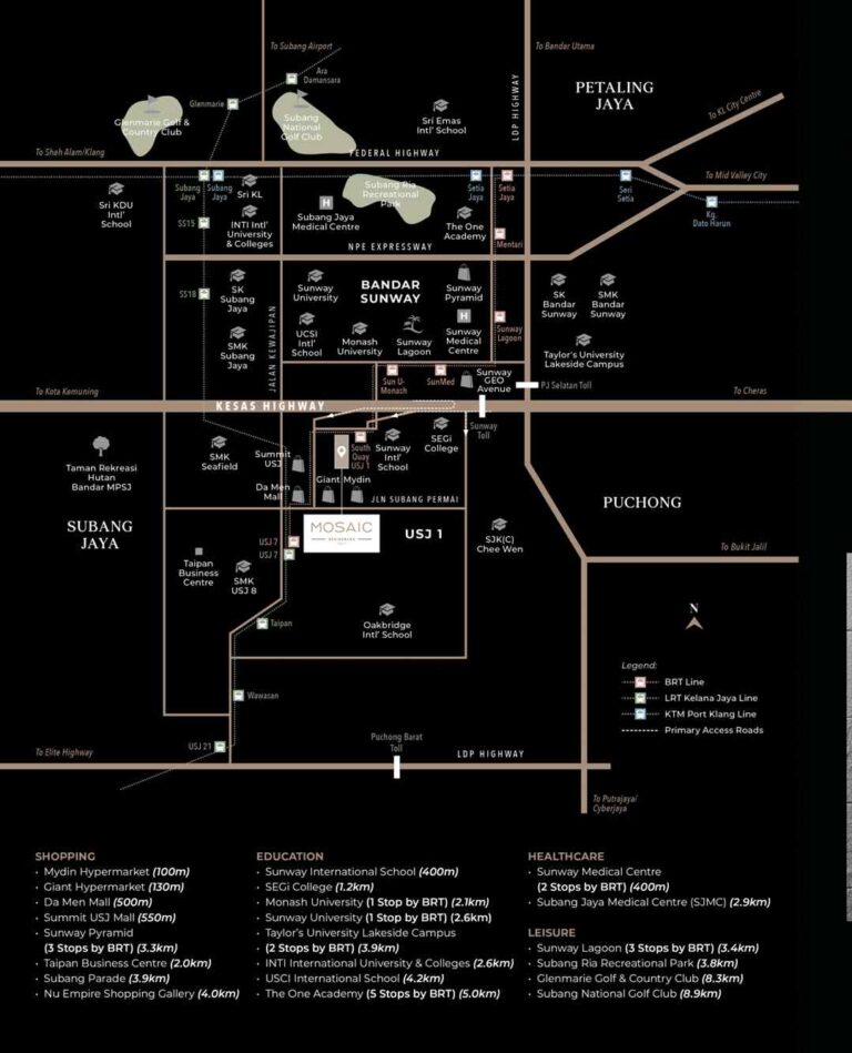 Mosaic Residences - USJ1, Subang Jaya New Launch 2025